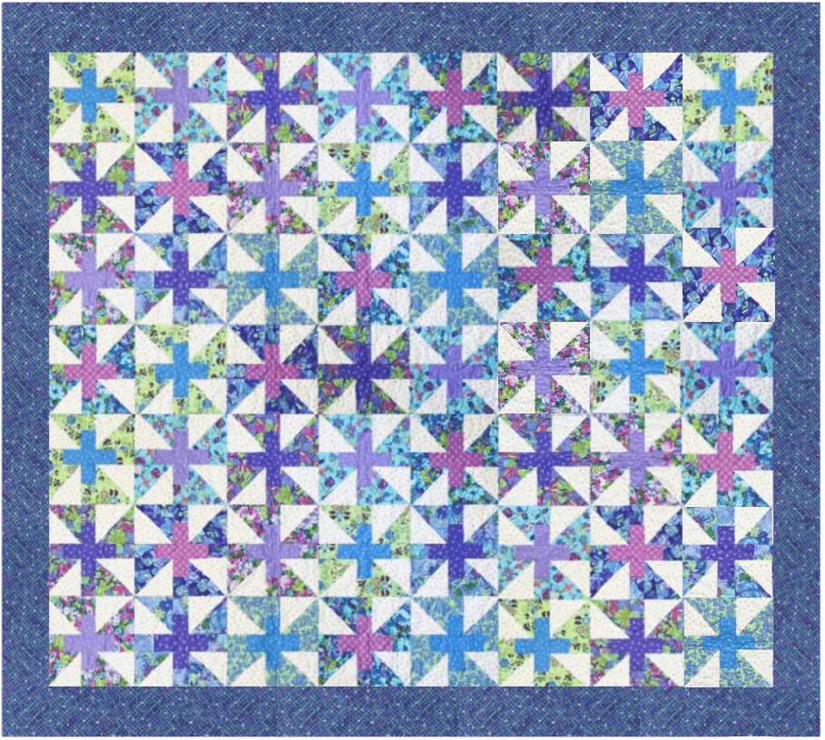 Country Fair Precut Quilt Kit - The Quilt Kit Co