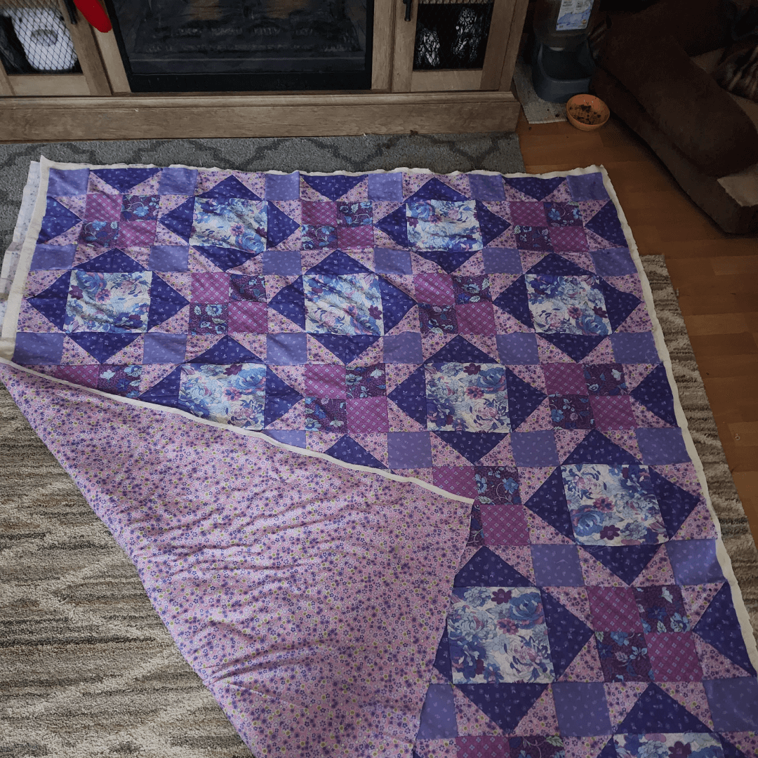 Radiance Heather No Cutting Quilt Kit - The Quilt Kit Co