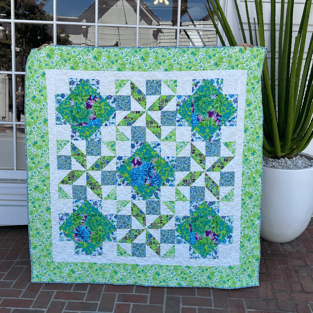 Fandango No Cutting Quilt Kit - The Quilt Kit Co