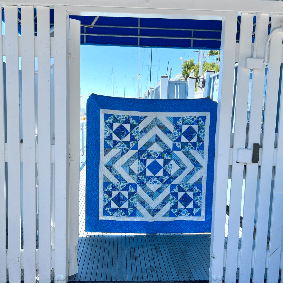 Bedazzled No Cutting Quilt Kit - The Quilt Kit Co