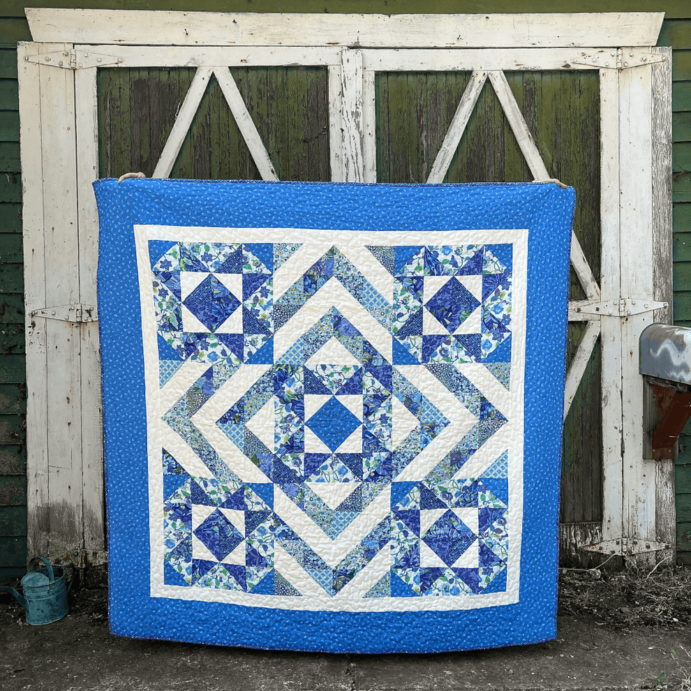 Bedazzled No Cutting Quilt Kit - The Quilt Kit Co