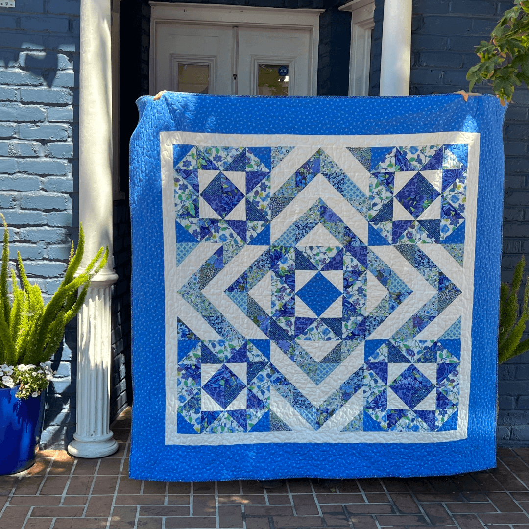 Bedazzled No Cutting Quilt Kit - The Quilt Kit Co