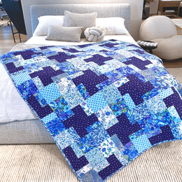 Penny Candy No Cutting Quilt Kit - The Quilt Kit Co