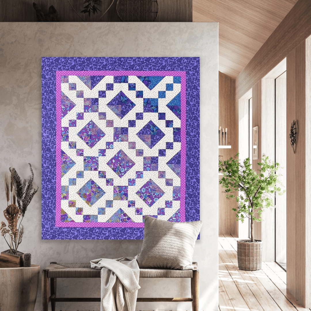 Bella Chain No Cutting Quilt Kit - The Quilt Kit Co