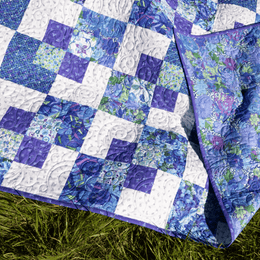 Side Step No Cutting Quilt Kit - The Quilt Kit Co