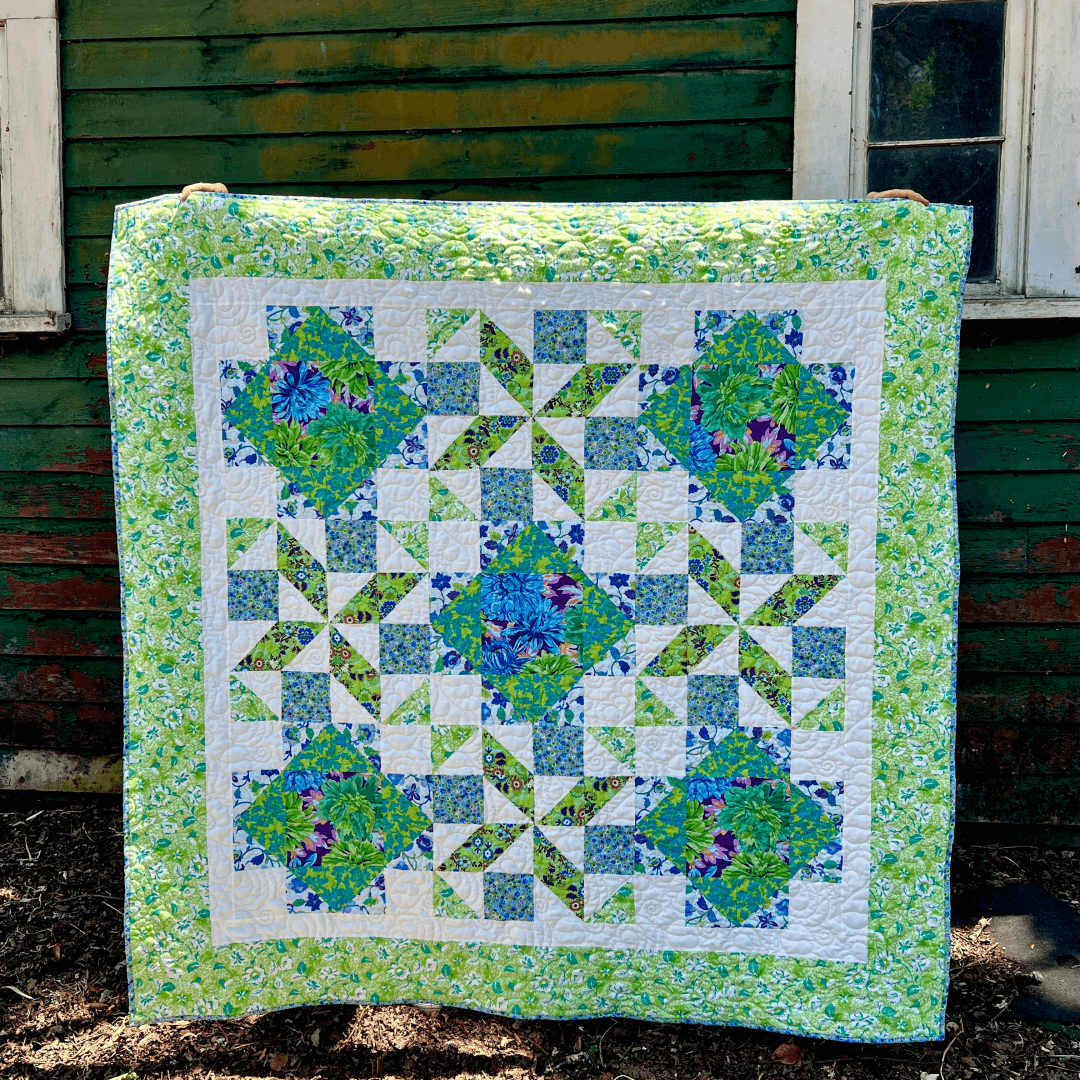 Fandango No Cutting Quilt Kit - The Quilt Kit Co