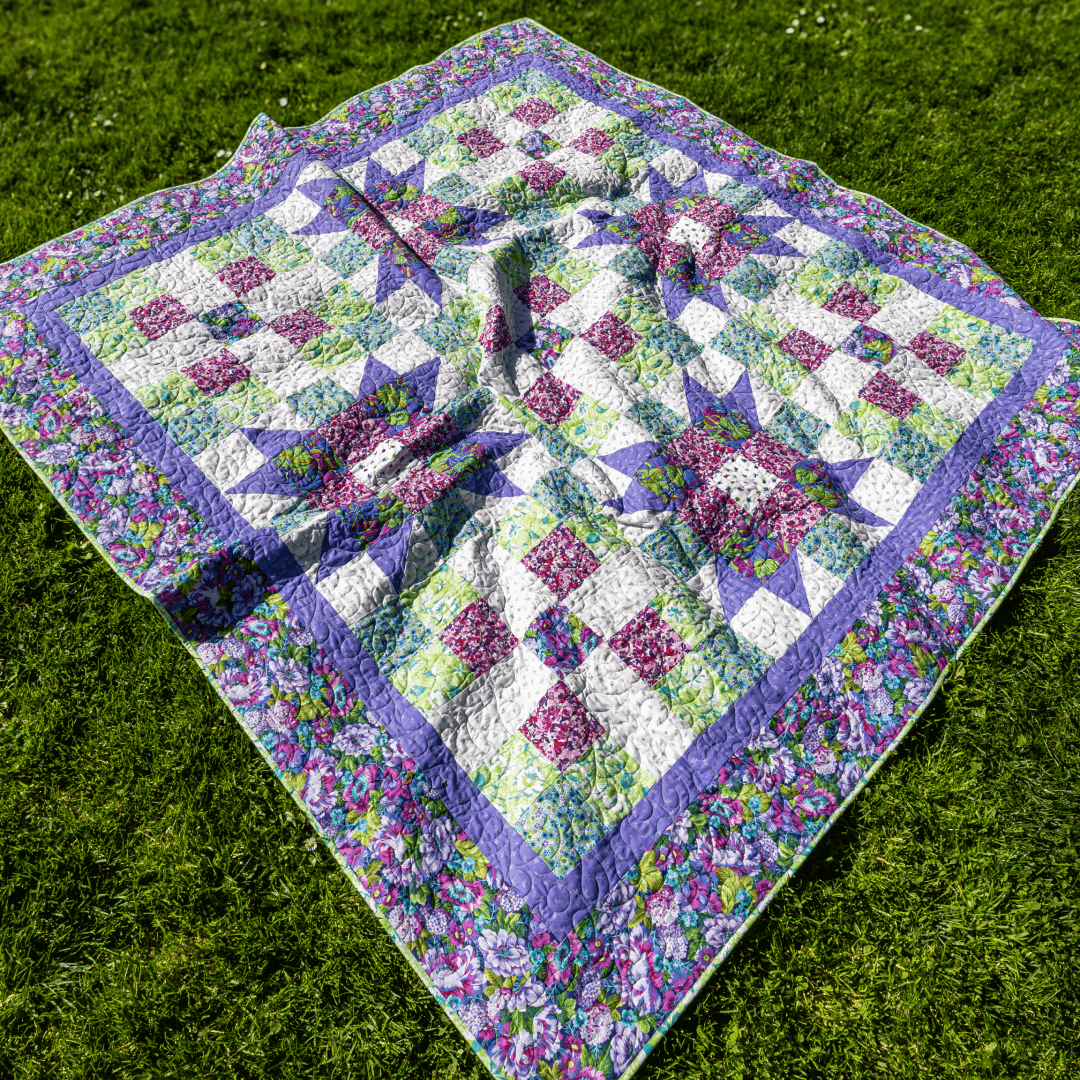 Star Blooms Precut Quilt Kit - The Quilt Kit Co