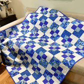 Side Step No Cutting Quilt Kit - The Quilt Kit Co