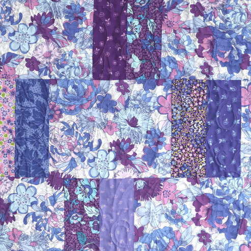 Solitaire No Cutting Quilt Kit - The Quilt Kit Co