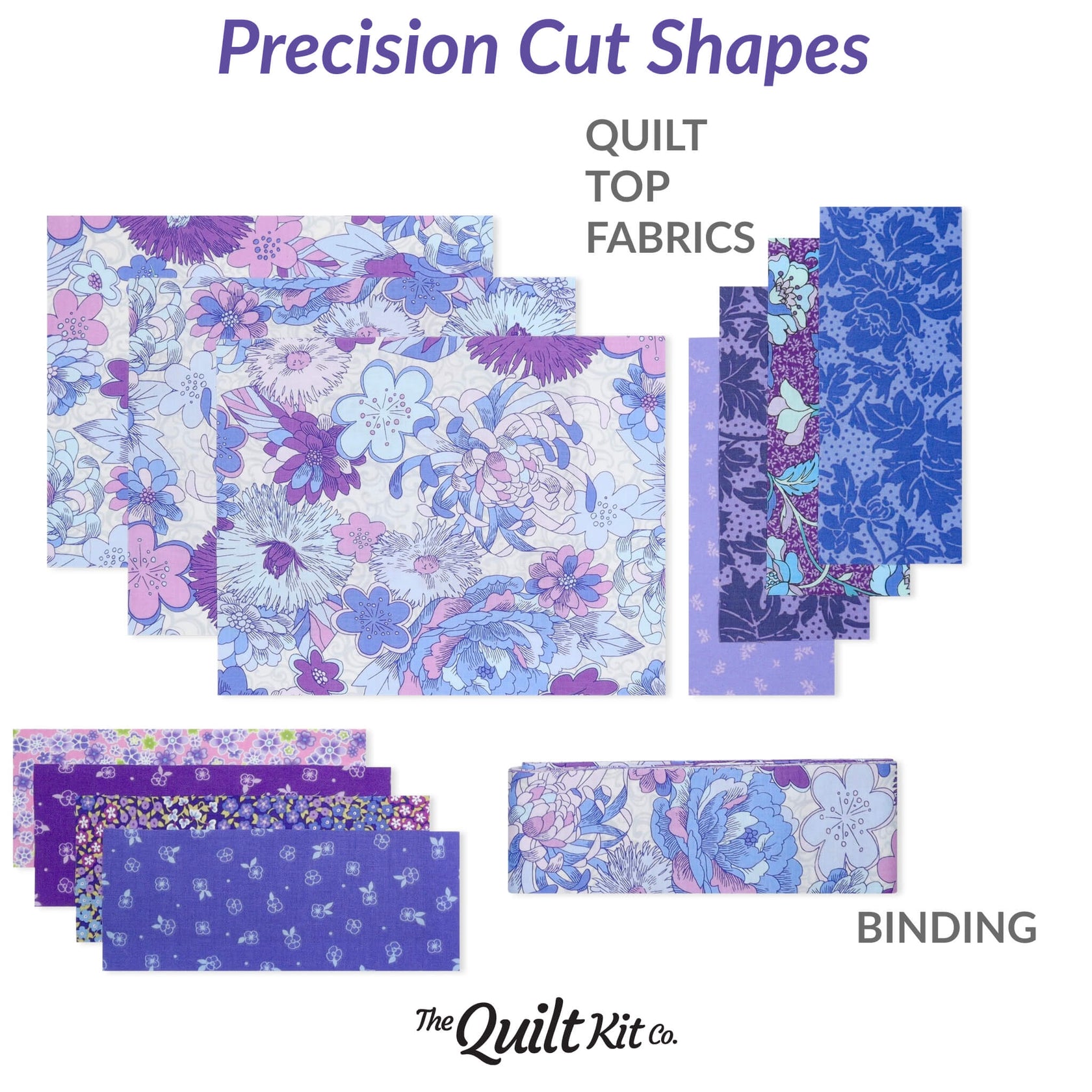 Solitaire Precut Quilt Kit - The Quilt Kit Co