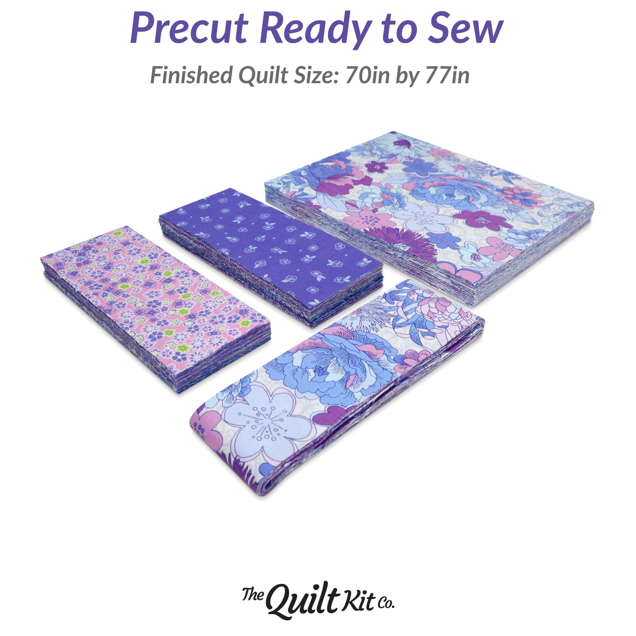 Solitaire Precut Quilt Kit - The Quilt Kit Co