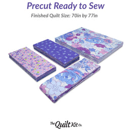 Solitaire Precut Quilt Kit - The Quilt Kit Co