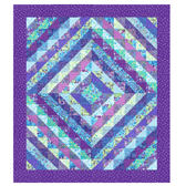 Frolic No Cutting Quilt Kit - The Quilt Kit Co