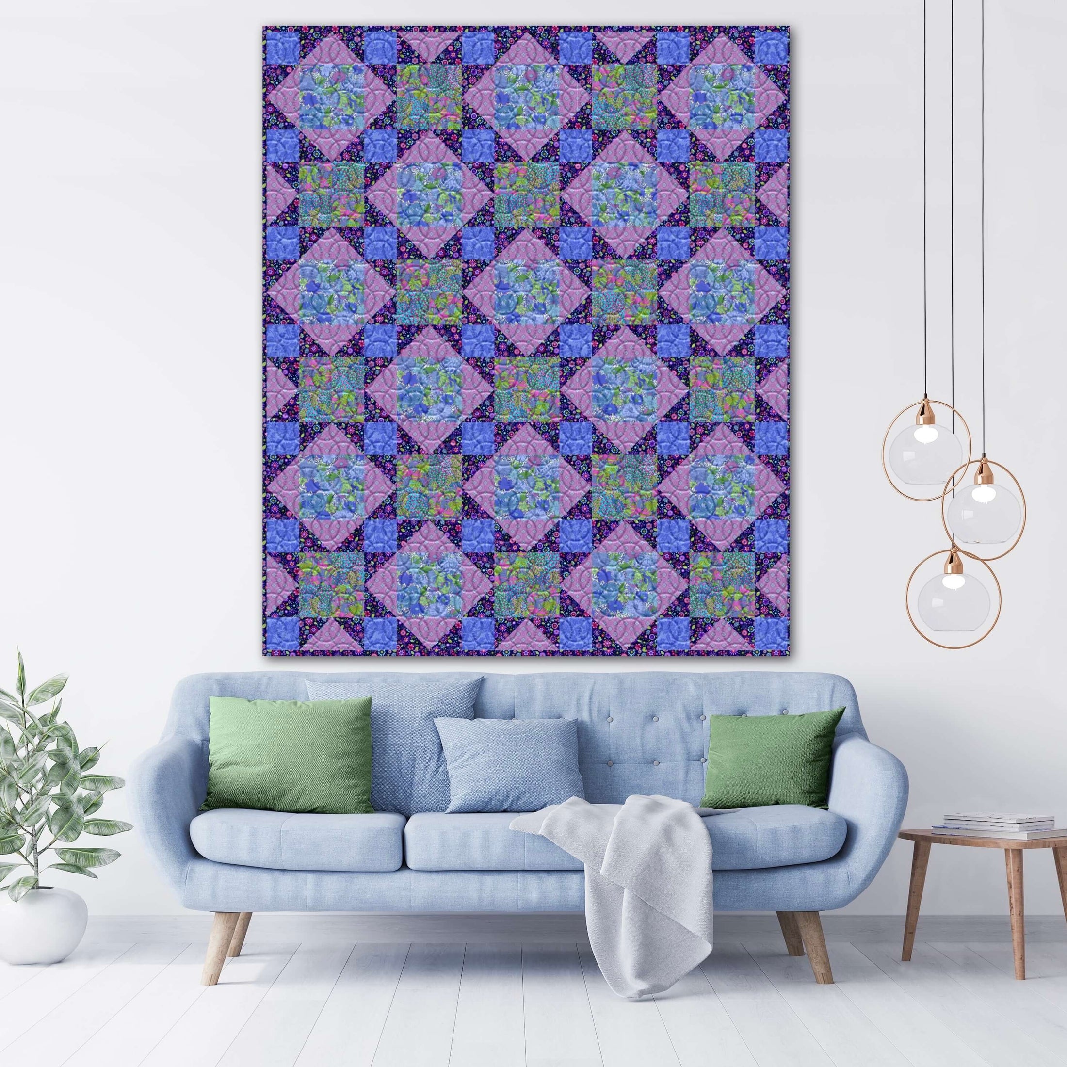 Radiance Twilight Precut Quilt Kit - The Quilt Kit Co